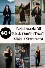 40+ Fashionable All Black Outfits That'll Make a Statement