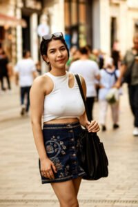 32+ Street-Style Denim Mini Skirt Outfits Everyone Will Copy